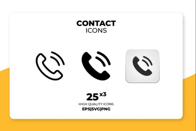 15+ FREE Contact Icons Vector Illustration Download - Graphic Cloud