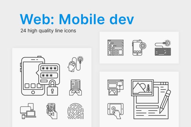 23+ FREE Web Development Icons Vector Download - Graphic Cloud