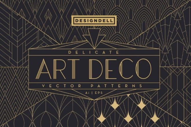 15+ FREE Art Deco Patterns Design Vector Download - Graphic Cloud