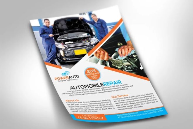 14+ Automobile Repairing Flyer Templates PSD Download - Graphic Cloud