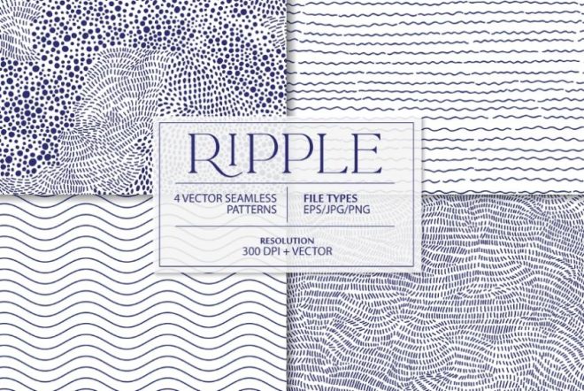 15+ Best Wave Patterns Design Download - Graphic Cloud