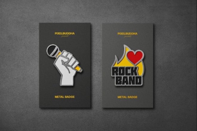 15+ Best Enamel Pin Mockup PSD Download - Graphic Cloud