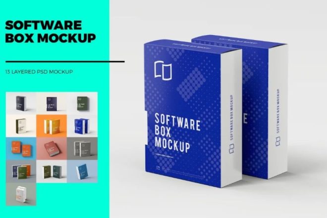 15+ FREE Software Box Mockup PSD Download - Graphic Cloud
