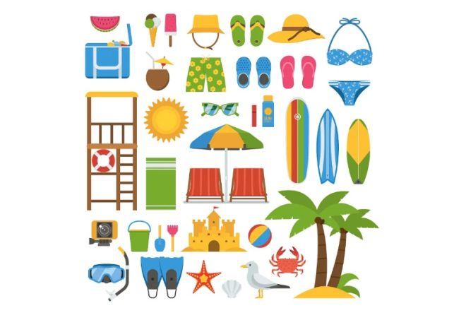 15+ FREE Beach Icons Vector Illustrations Download - Graphic Cloud