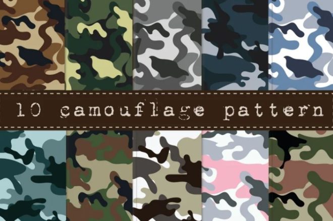 15+ FREE Camouflage Patterns Design Vector Download - Graphic Cloud
