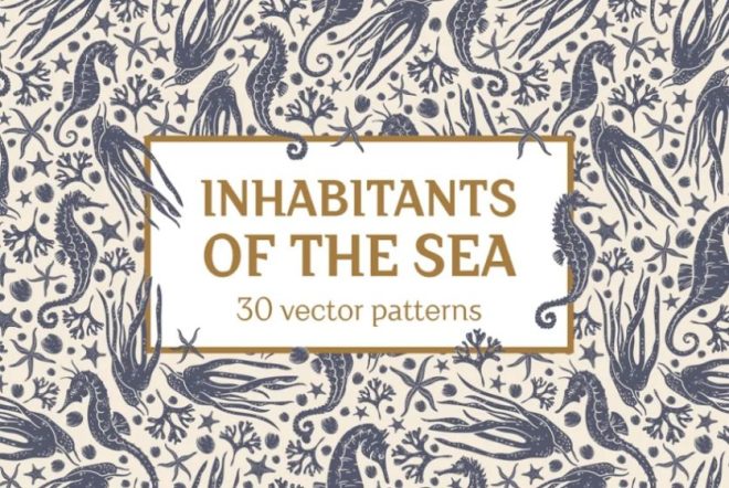 15+ FREE Sea Patterns Design Vector Download - Graphic Cloud