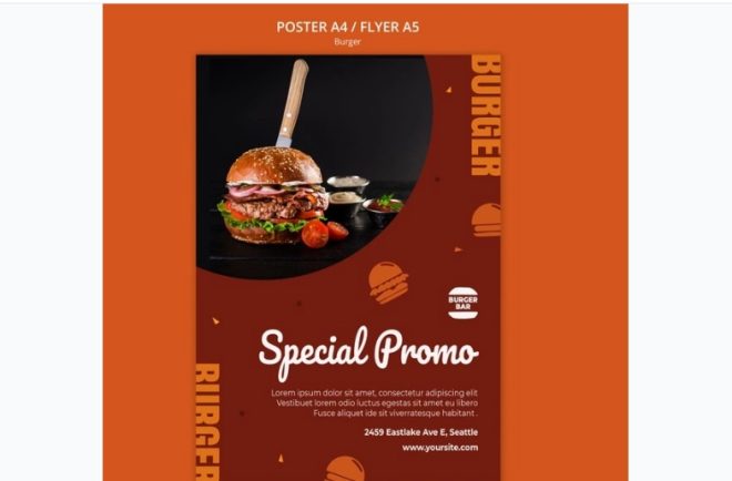 15+ Free Burger Restaurant Flyer Templates Download - Graphic Cloud