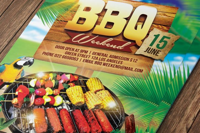 15+ FREE Barbecue Restaurant Flyer Template Download - Graphic Cloud