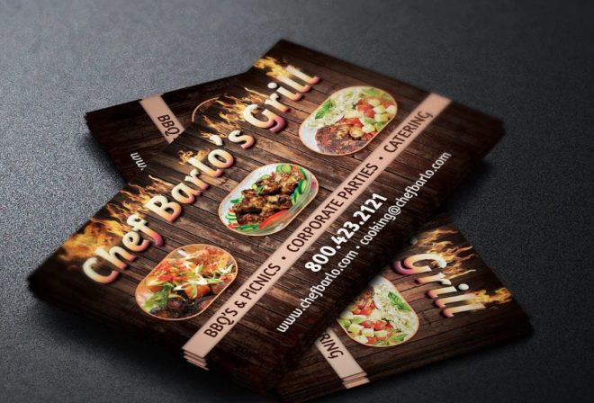 15+ FREE Chef Business Card Template PSD Download - Graphic Cloud