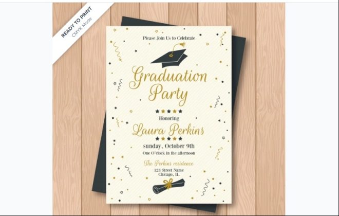 15+ FREE Graduation Party Invitation Card Templates - Graphic Cloud