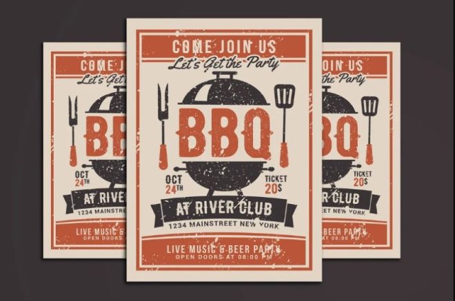 15+ FREE Barbecue Restaurant Flyer Template Download - Graphic Cloud