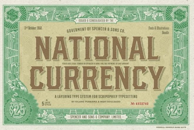 15+ FREE Money Fonts TTF OTF Download - Graphic Cloud