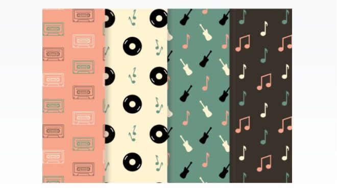 15+ FREE Musical Notes Pattern Design Vector EPS - Graphic Cloud