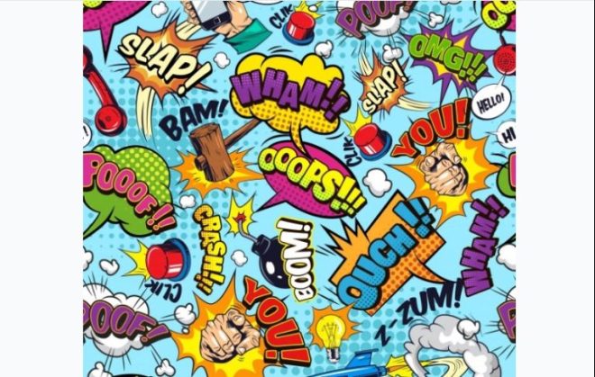 15+ FREE Comic Patterns Design Vector Download - Graphic Cloud