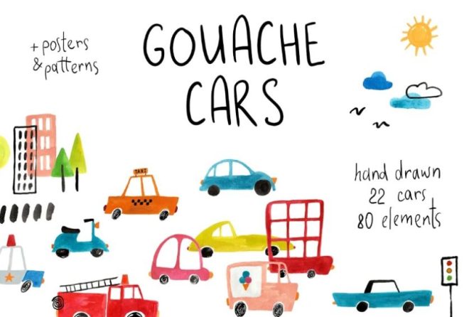 15+ FREE Car Patterns Vector Design Download - Graphic Cloud