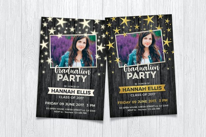 15+ FREE Graduation Party Invitation Card Templates - Graphic Cloud