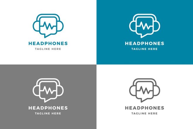 21+ FREE Headphones Logo Design Templates Download - Graphic Cloud