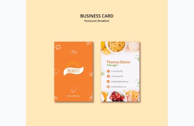 15+ FREE Chef Business Card Template PSD Download - Graphic Cloud