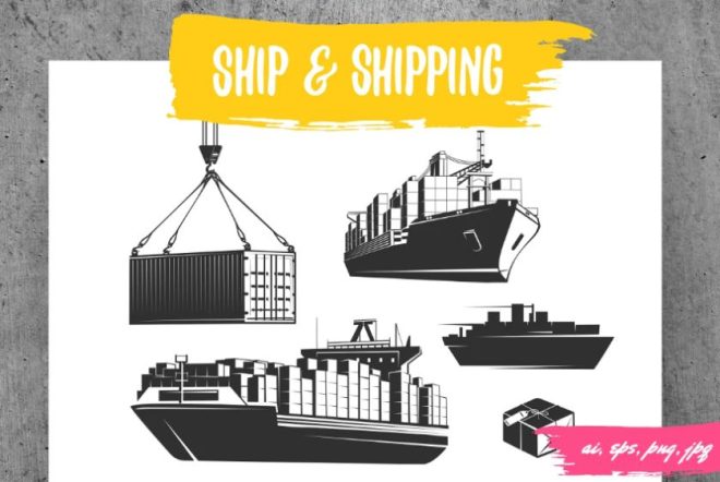 15+ FREE Shipping Services Logo Designs Template - Graphic Cloud