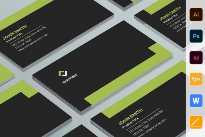 15+ FREE Logistics Business Card Template Download - Graphic Cloud