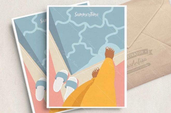 10+ FREE Pool Party Card Template PSD AI Download - Graphic Cloud