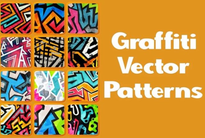 15+ FREE Graffiti Patterns Vector Design Download - Graphic Cloud
