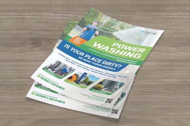 15+ Power Washing Flyer Template FREE Download - Graphic Cloud