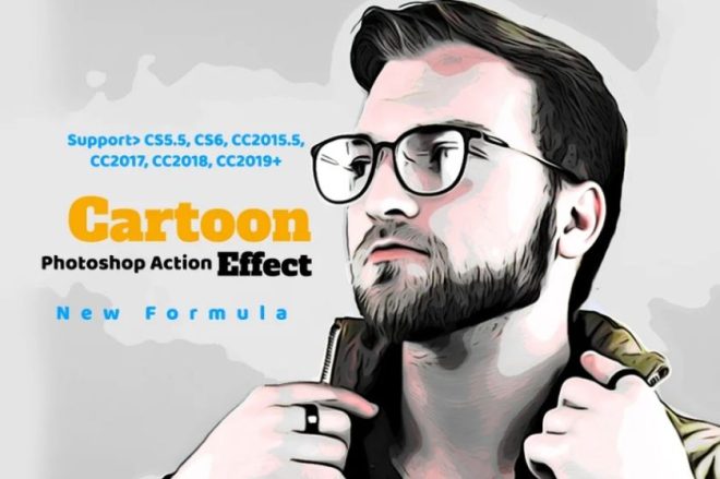 15+ Cartoon Photoshop Action ATN Download - Graphic Cloud