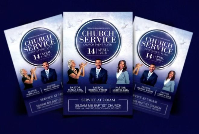 15+ Church Services Flyer Template FREE PSD - Graphic Cloud