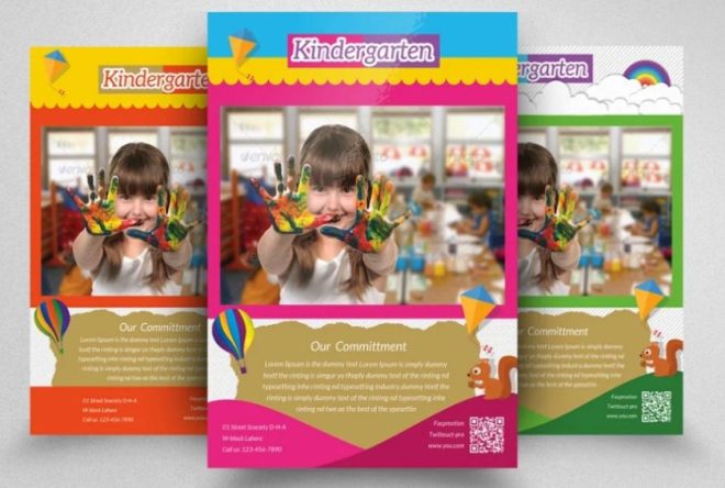 15+ FREE Kindergarten Flyer Templates PSD Download - Graphic Cloud