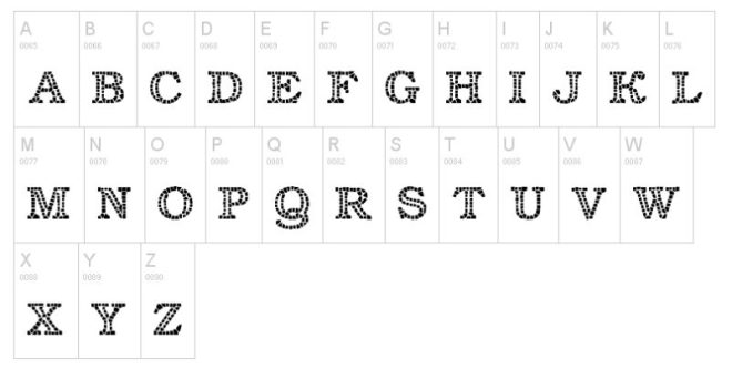 15+ FREE Mosaic Fonts for Design Projects - Graphic Cloud