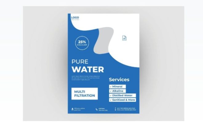 15+ Drinking Water Flyer Template PSD Free Download - Graphic Cloud