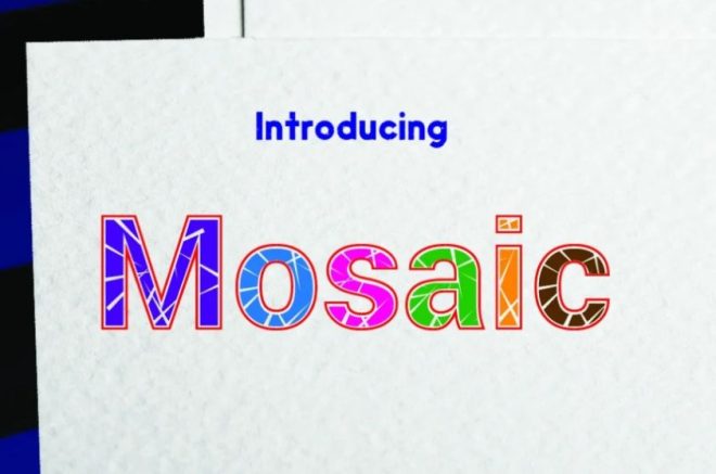 15+ FREE Mosaic Fonts for Design Projects - Graphic Cloud