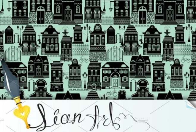 15+ FREE House Patterns Design Vector Download - Graphic Cloud