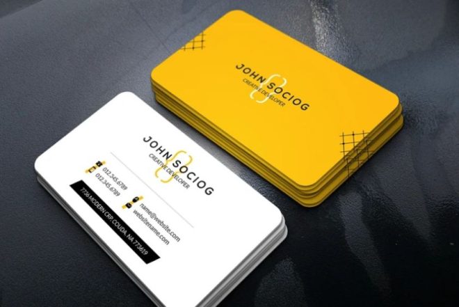 15+ FREE Web Developer Business Card Template - Graphic Cloud