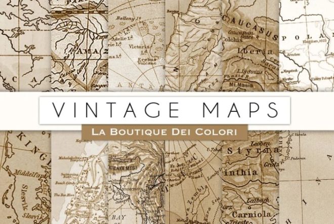 15+ FREE Vintage Map Patterns Vector Design Download - Graphic Cloud
