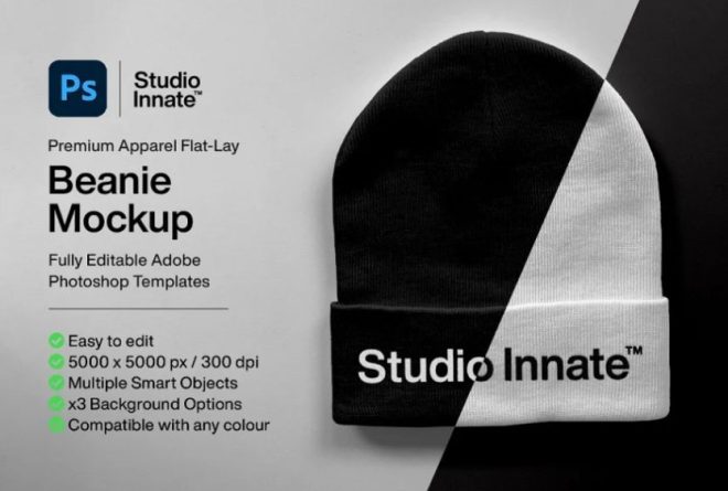 15+ FREE Beanie Mockup PSD Realistic Design - Graphic Cloud