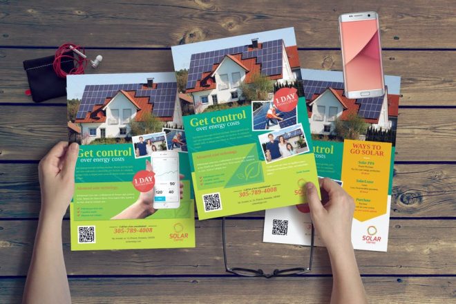 15+ FREE Solar Company Flyer Template AI PSD - Graphic Cloud