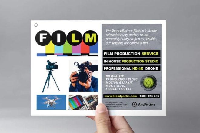 5+ Video Services Flyer Template PSD Download - Graphic Cloud