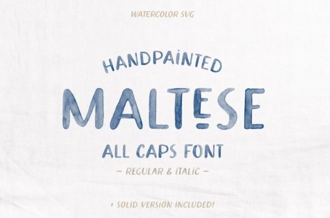 15+ FREE Watercolor Fonts TTF OTF Download - Graphic Cloud