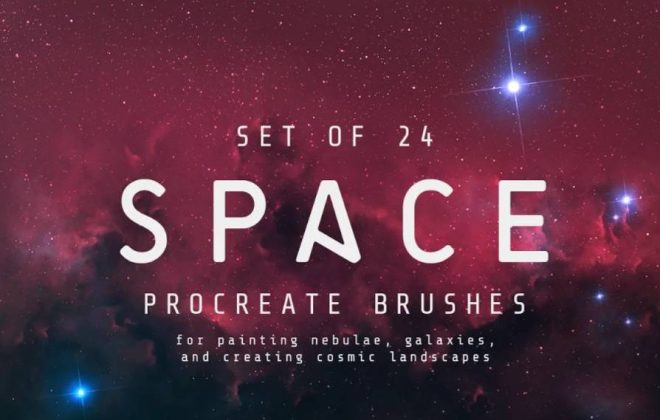 15+ Space Brushes ABR Procreate FREE Download - Graphic Cloud