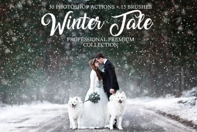 15+ Winter Photoshop Actions FREE Download - Graphic Cloud