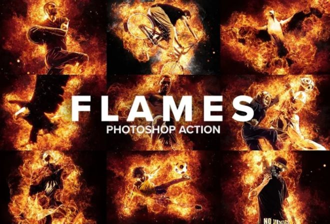 15+ Fire Photoshop Action ATN FREE Download - Graphic Cloud