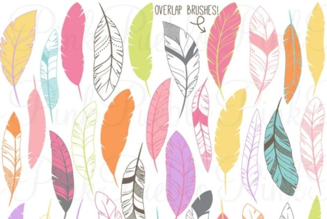 15+ Feather Brushes ABR FREE Download - Graphic Cloud