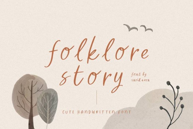 15+ Folk Fonts TTF OTF Free Download - Graphic Cloud