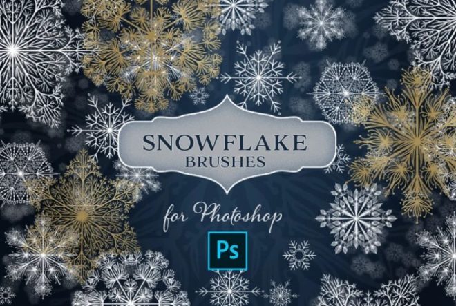 15+ Snowflake Brushes ABR FREE Download - Graphic Cloud