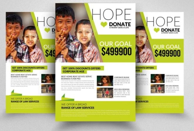 15+ Donation Flyer Template PSD FREE Download - Graphic Cloud