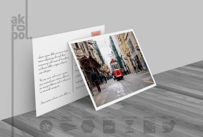 15+ Postcard and Envelope Mockup PSD Download - Graphic Cloud