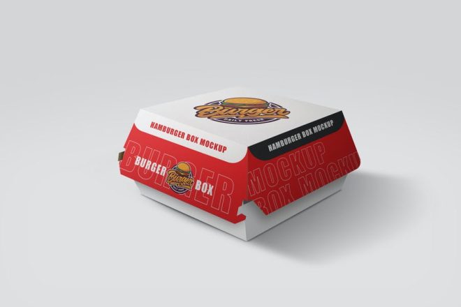 15+ Burger Box Mockup PSD FREE Download - Graphic Cloud