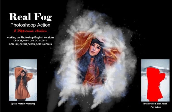 15+ Fog Photoshop Action ATN Brushes FREE Download - Graphic Cloud